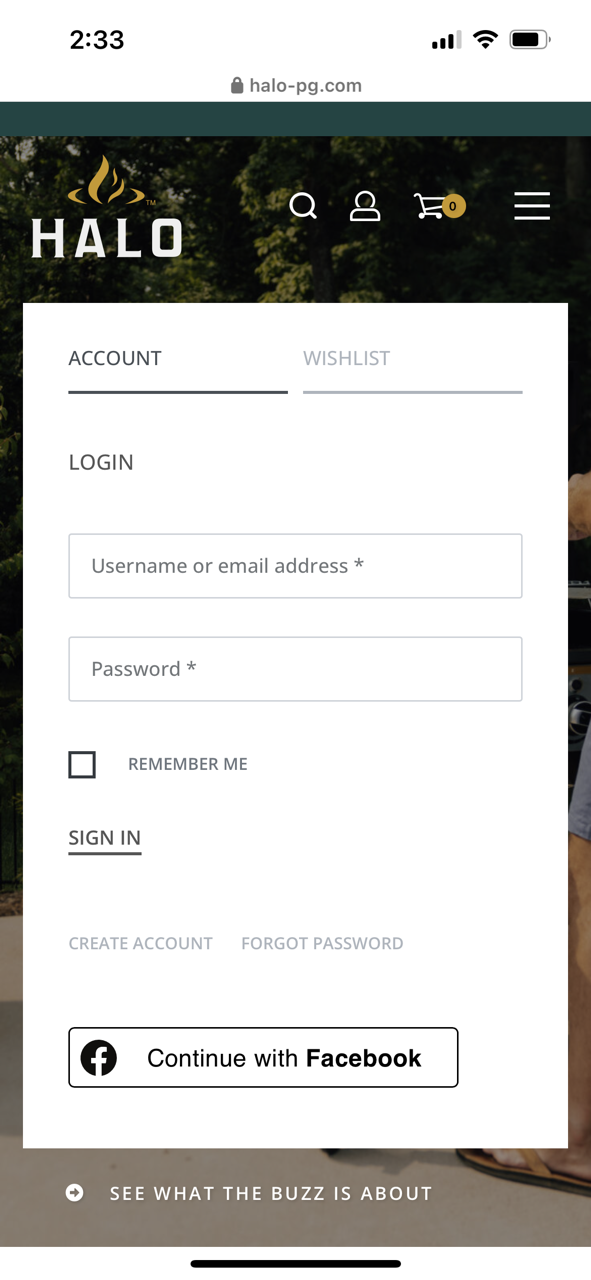 How to create an account on halo-pg.com